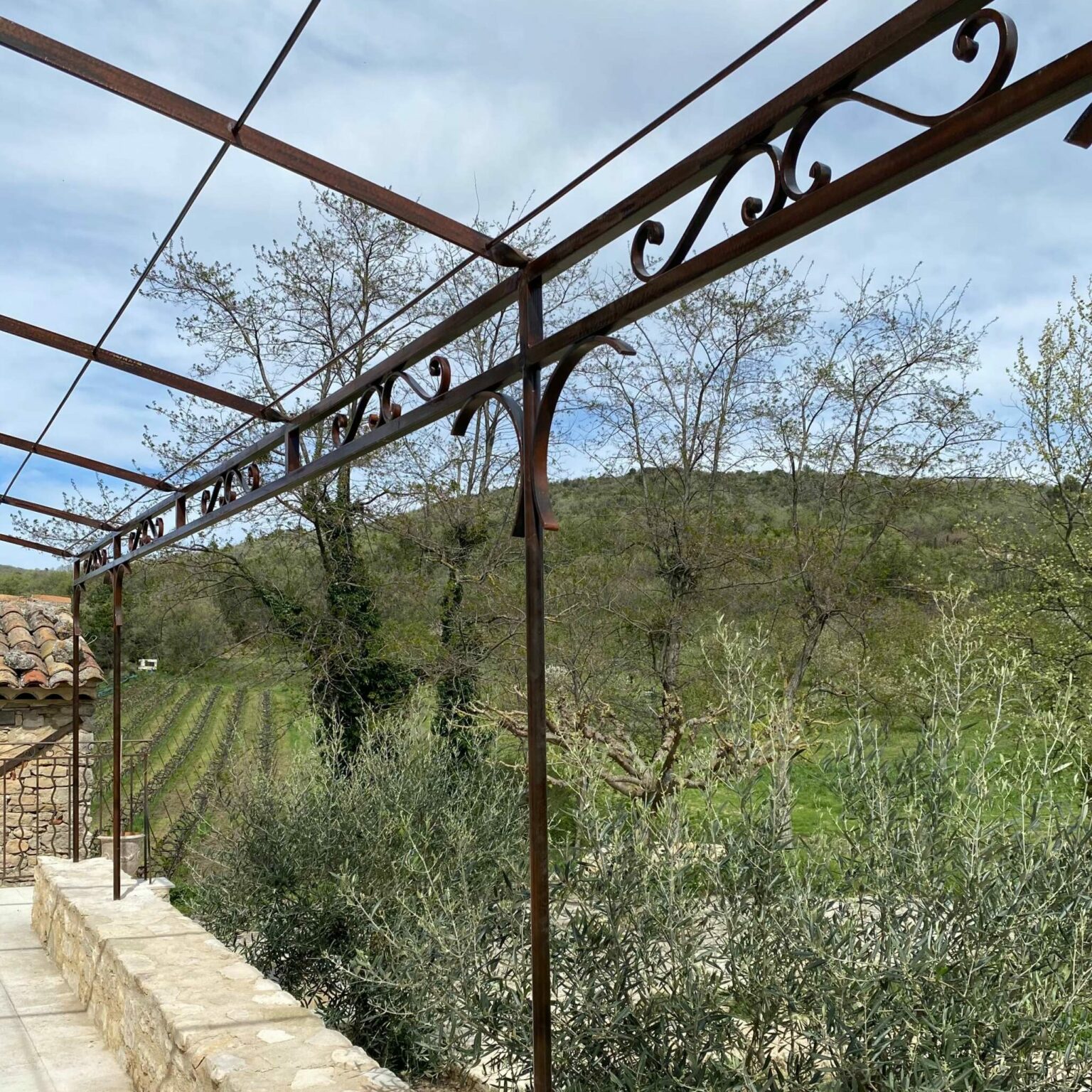 Tonnelles & Pergolas - Fer en Provence - Fer forgé